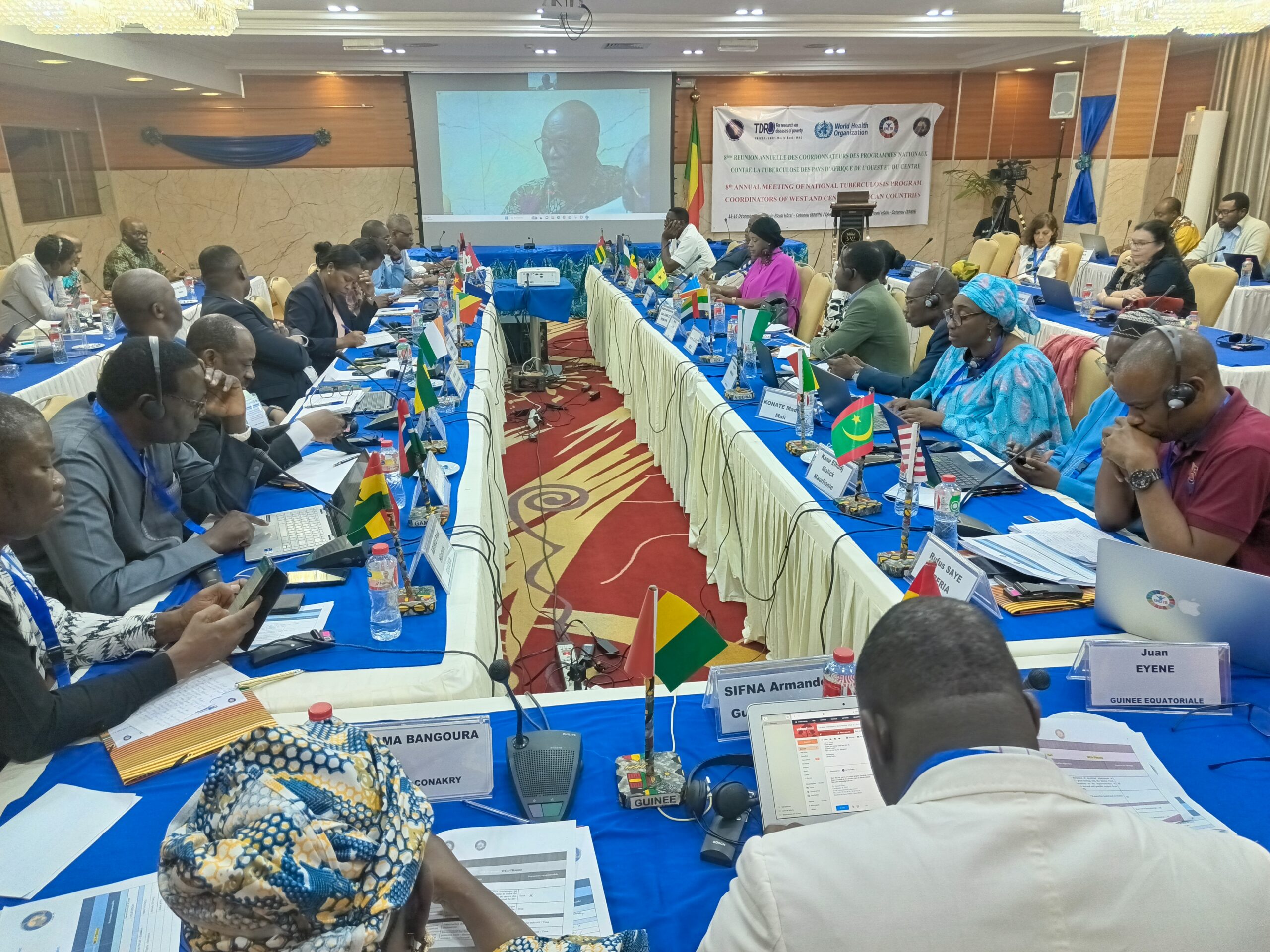 8th annual meeting of NTP coordinators for tuberculosis control in West ...